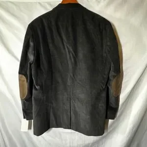 Chaps | Suits & Blazers | Chaps Mens Corduroy Blazer Jacket Brown Elbow ...